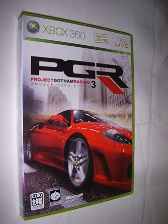 Amazon | PGR3-プロジェクト ゴッサム レーシング 3- Xbox360 | ゲームソフト