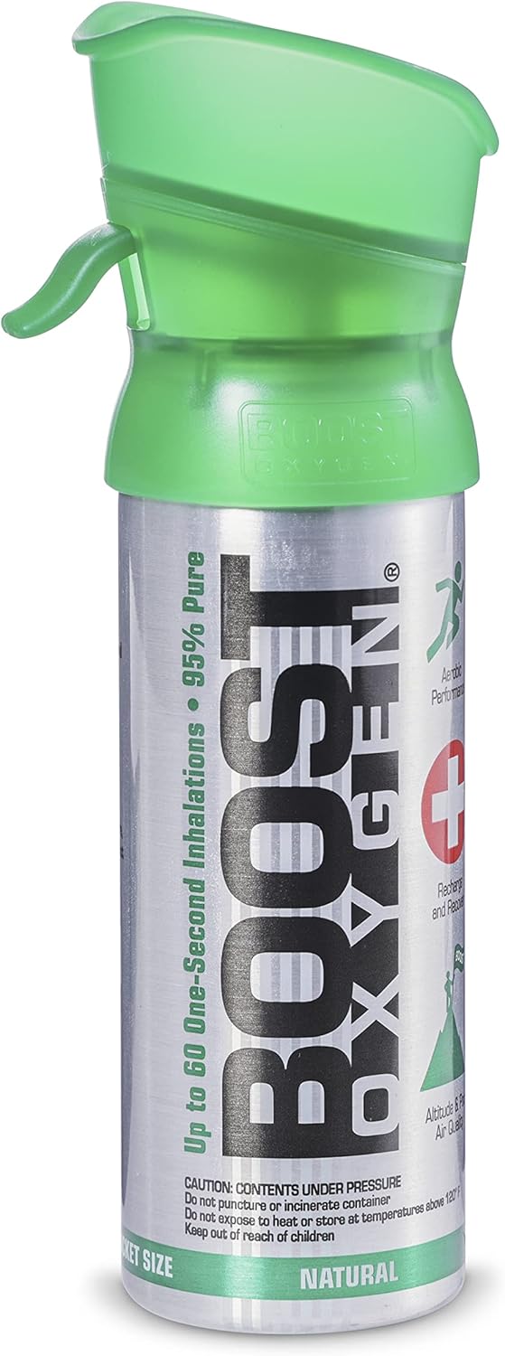 Amazon.com: Boost Oxygen Pocket Size Natural 3L Canister | Respiratory ...