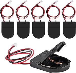 Amazon.com: Coliao 6pcs RTC Battery Case Real Time Clock Holder for ...