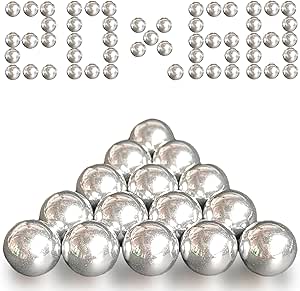 CCFREELIFE .68 Caliber Aluminum Balls for Byrna SD/LE/MAX for Salt ...