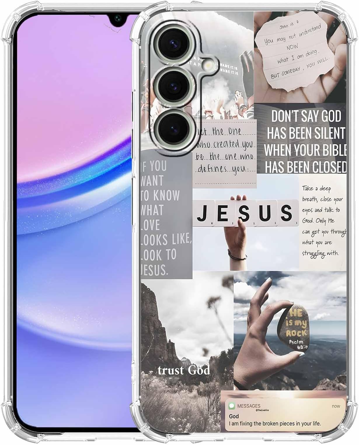 Amazon.com: malegaon Jesus Christian Case for Samsung Galaxy A15 ...