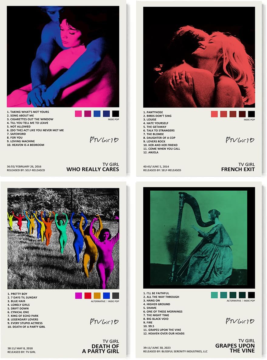 Amazon.com: WANMLY TV Poster Girl Music Album Cover Signed Limited ...