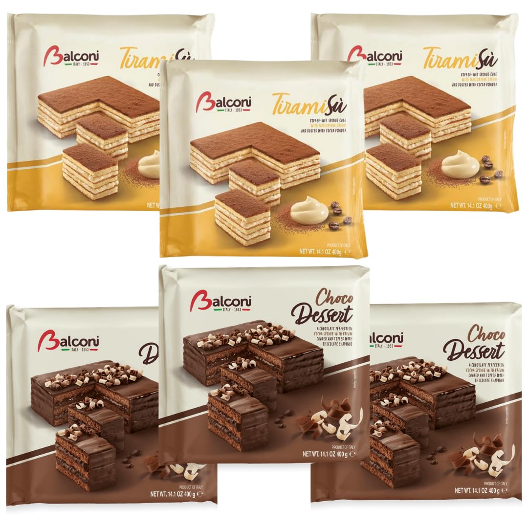 Credo Gifts Sponge Cake Bundle With Balconi Torta Tiramisu Mascarpone ...