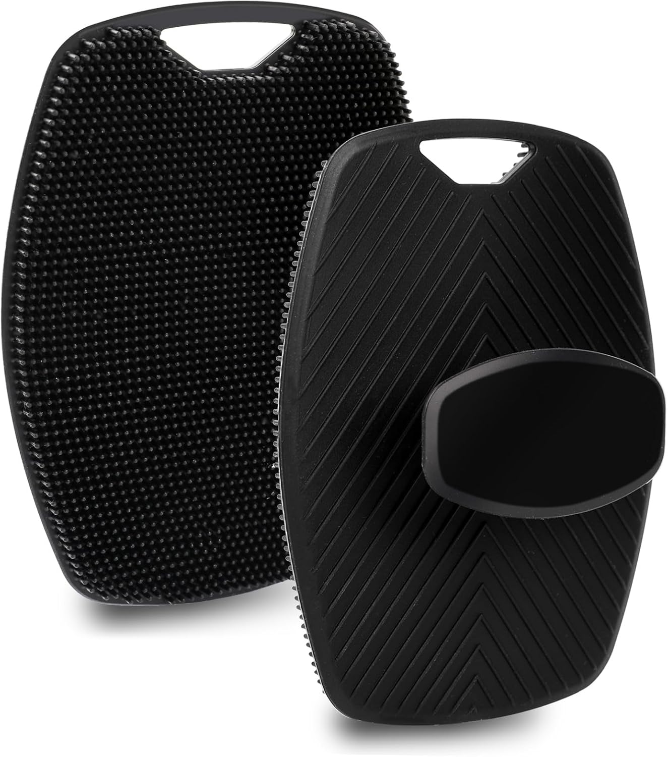 Amazon.com : Silicone Exfoliating Body Scrubber, Soft Shower Scrubber ...