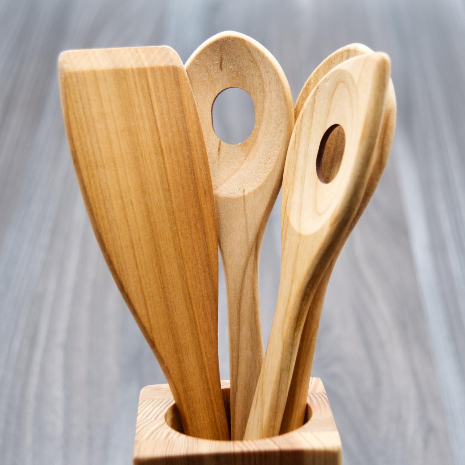 Cherry Wood Kitchen Accessories
