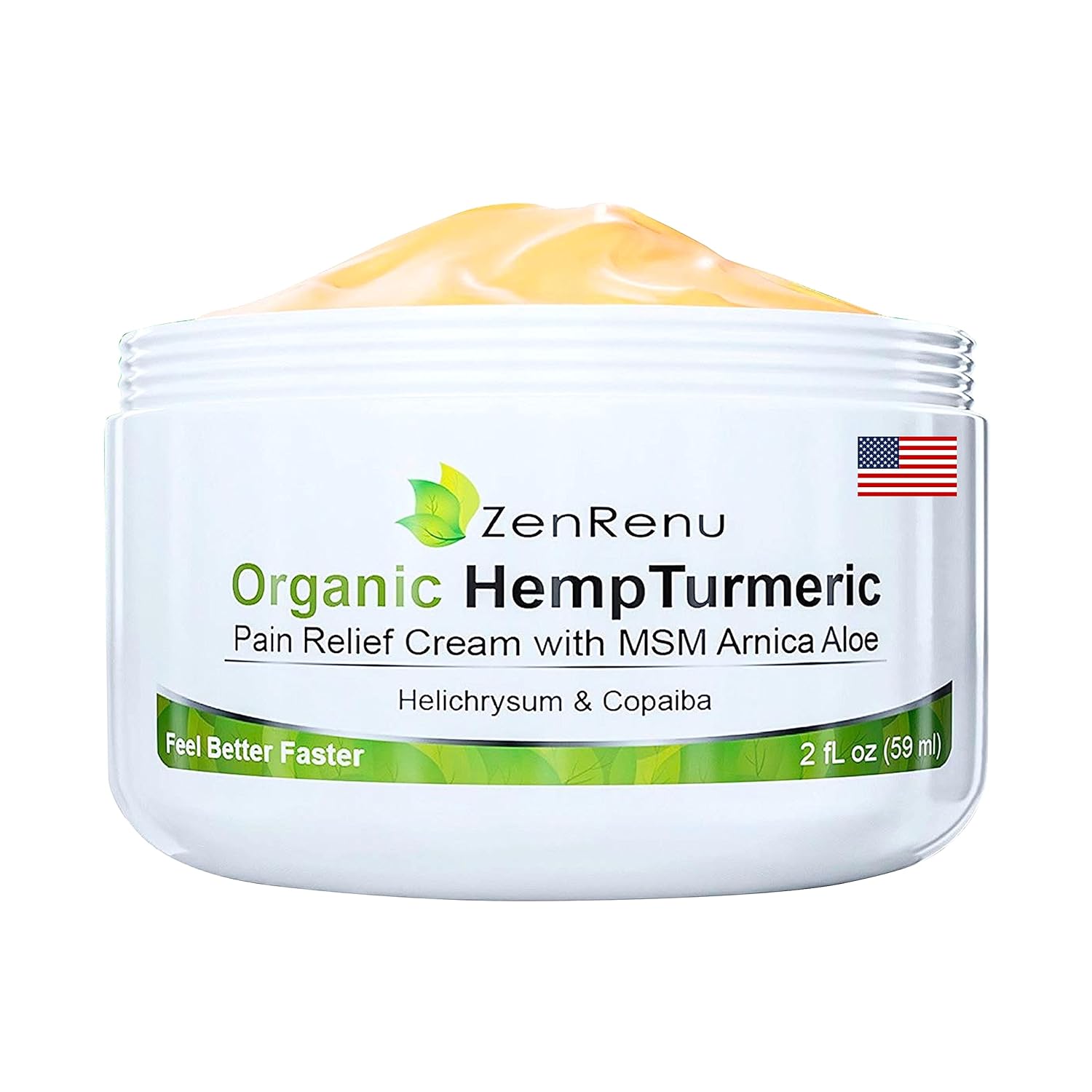 Amazon.com : Zenrenu Hemp Turmeric Cream - Joints & Muscle Relaxer ...
