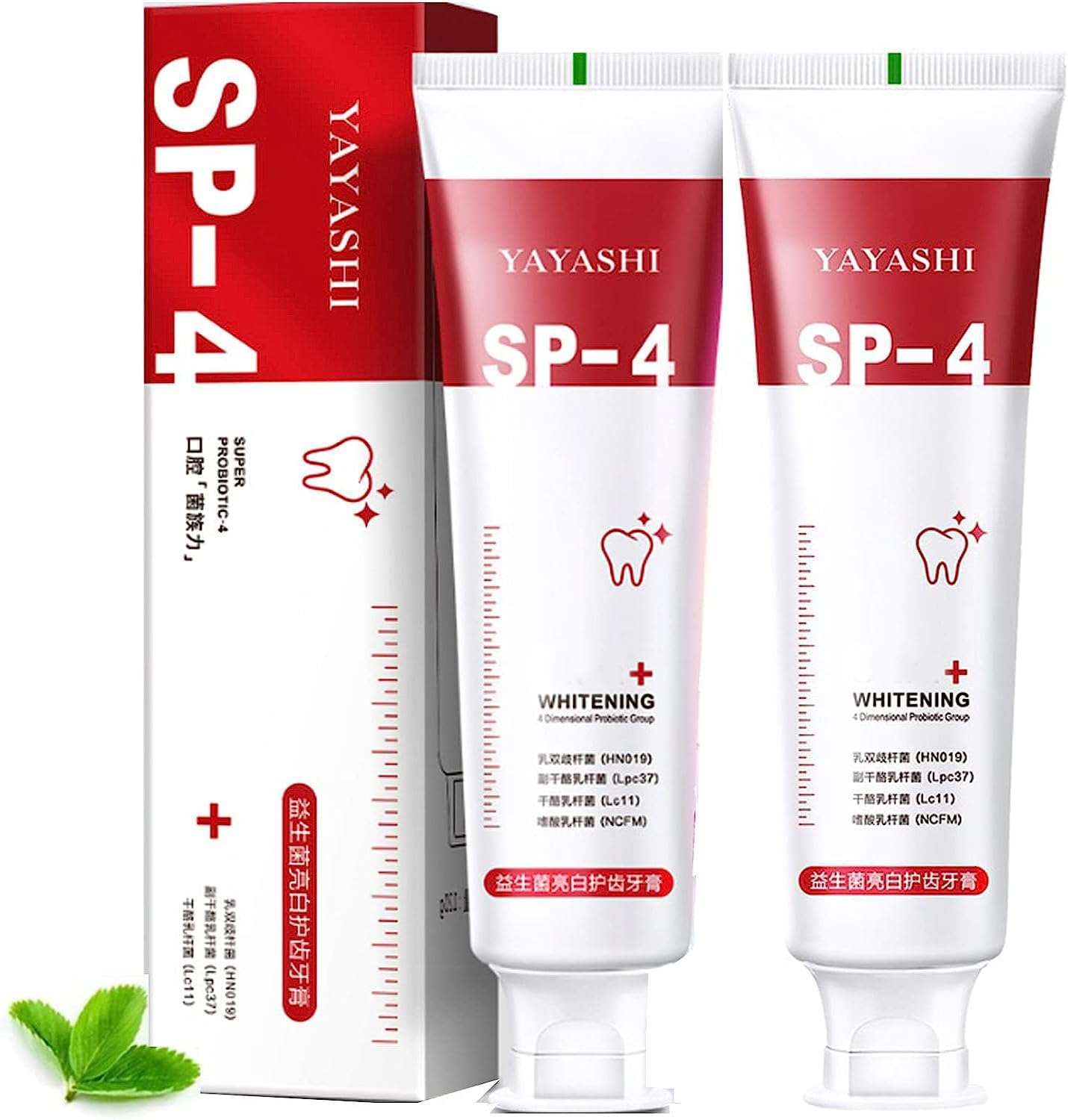 Amazon.com : 2 PCS Yayashi Sp-4 Probiotics Whitening Toothpaste, Fresh ...