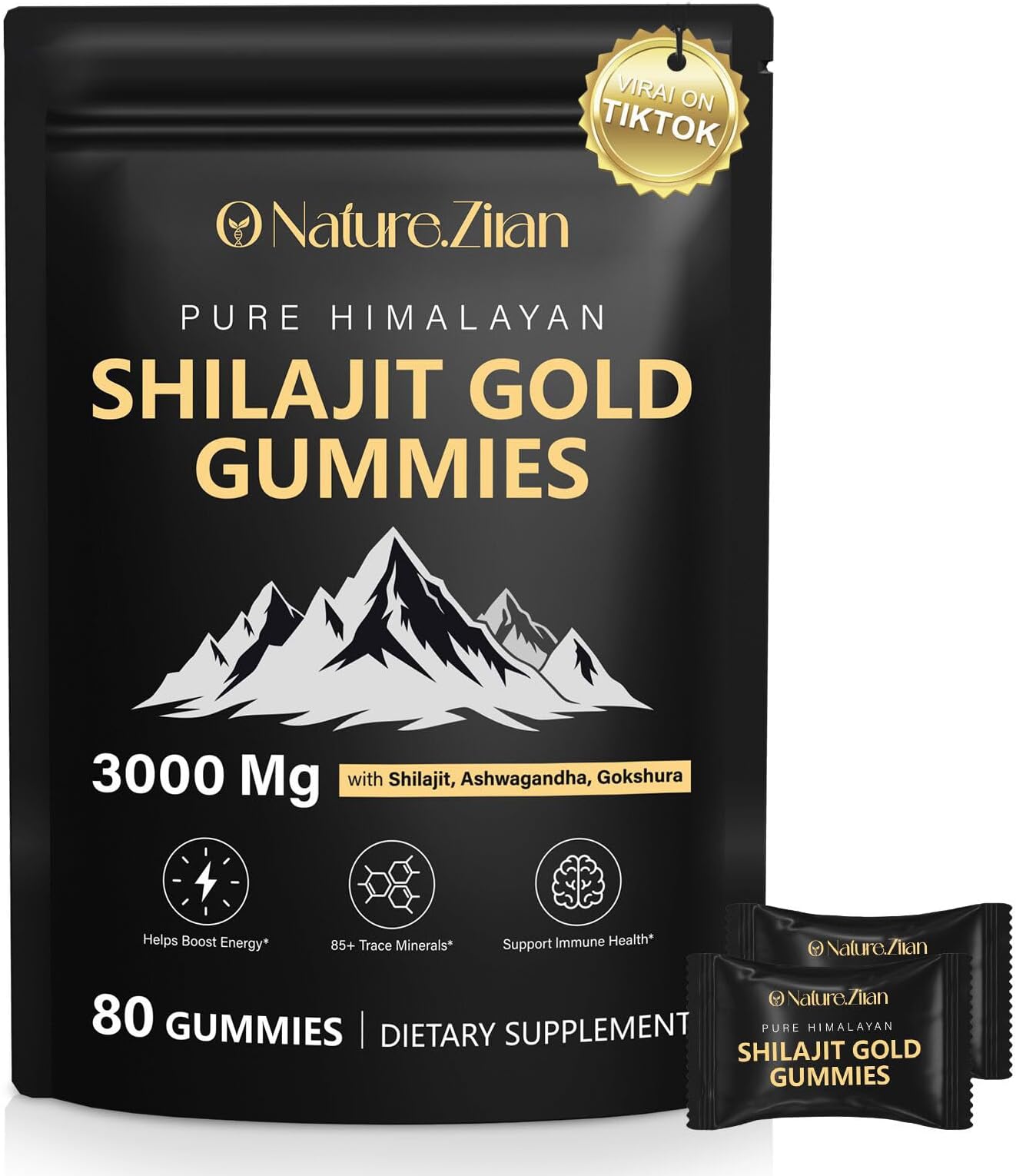 Amazon.com: Xara Shilajit Pure Himalayan Shilajit Gummies for Men, Xara ...