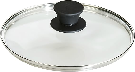 Amazon.com: Lodge Round Tempered Glass Lid - Versatile Glass Lid for 8 ...