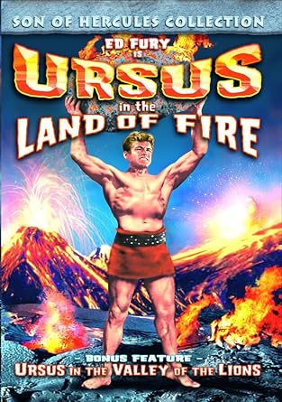 Amazon.com: Ursus In The Land Of Fire (1963) / Ursus In The Valley Of ...