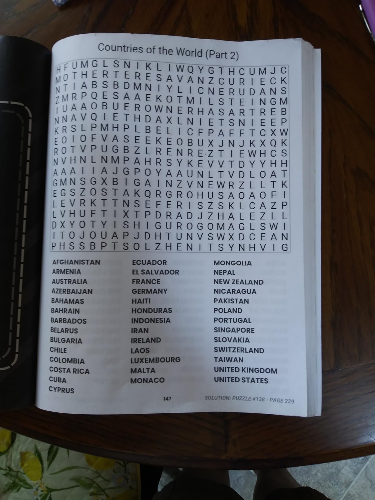 8000 Word Search Book for Adults Large Print: Big Multi-Themed Word ...
