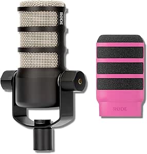 Amazon.com: Rode PodMic Cardioid Dynamic Broadcast Microphone with WS14 ...