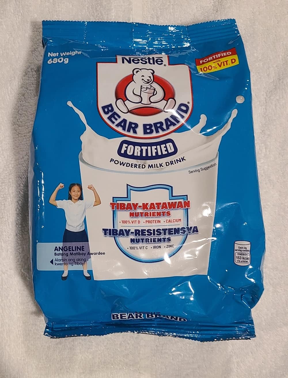 Amazon.com: Bear Brand Fortified Powdered Milk 680 grams (multi-pack ...