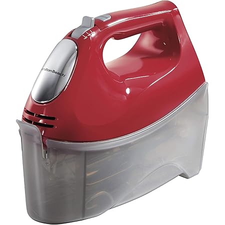 Amazon.com: Mueller Electric Hand Mixer, 5 Speed 250W Turbo with Snap ...