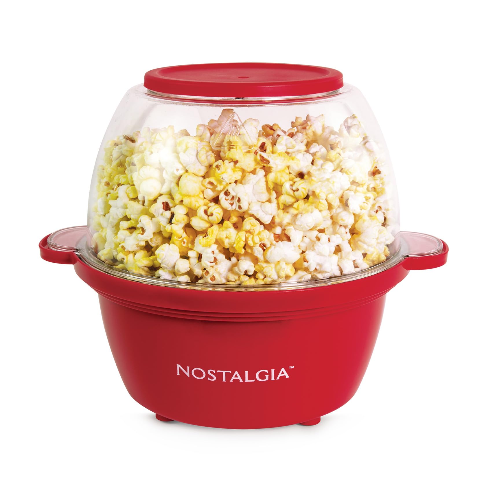 Amazon.com: Nostalgia 2-Quart Stirring Popcorn Popper - Quick-Heat ...