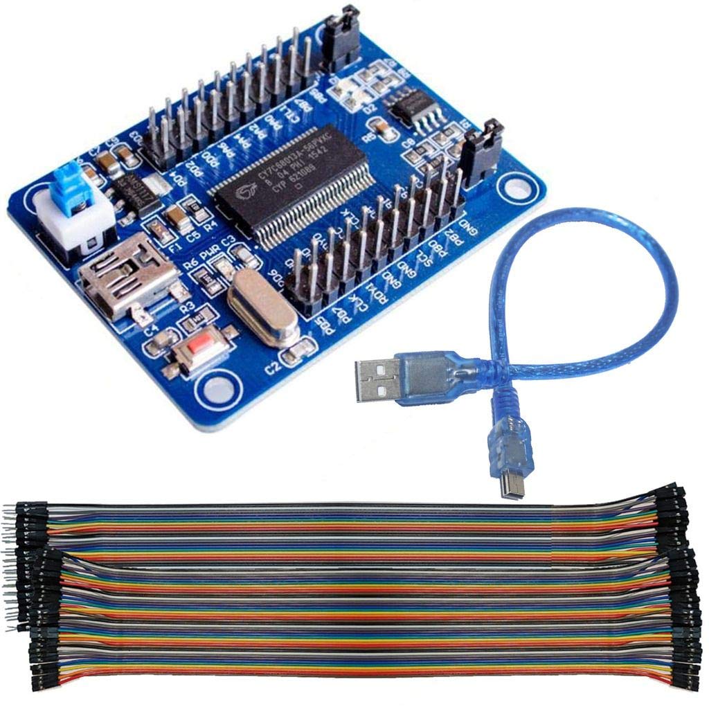 Amazon.com: DAOKI USB 2.0 Development Board EZ-USB FX2LP CY7C68013A ...