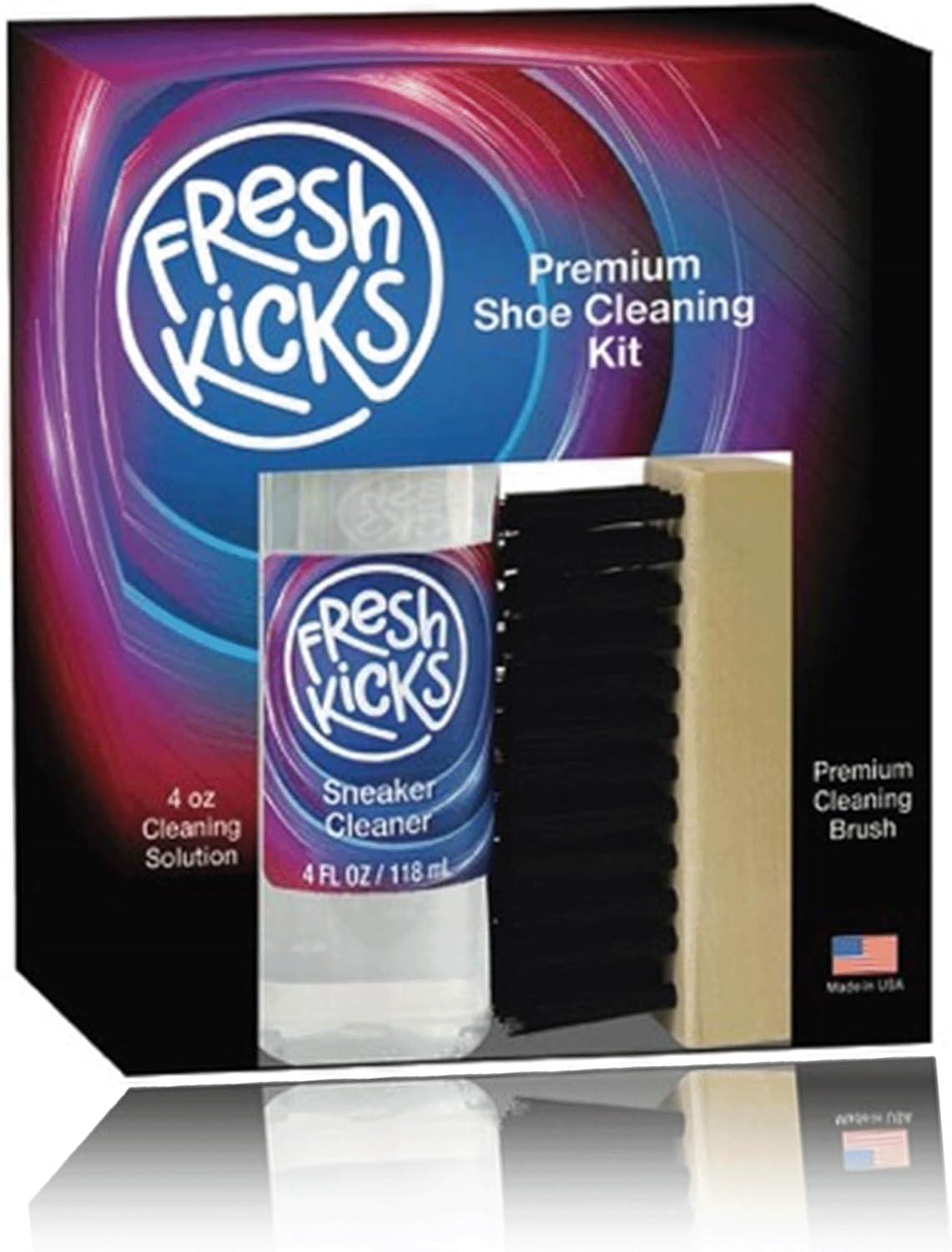Amazon.com: FRESH KICKS Shoe Cleaner Kit - Fabric Cleaner for Leather ...