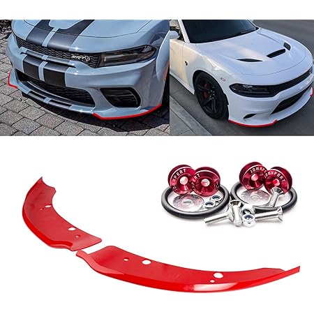 Amazon.com: A Pair of Rear Bumper Lip Guards 17" DIY Car Exterior ...