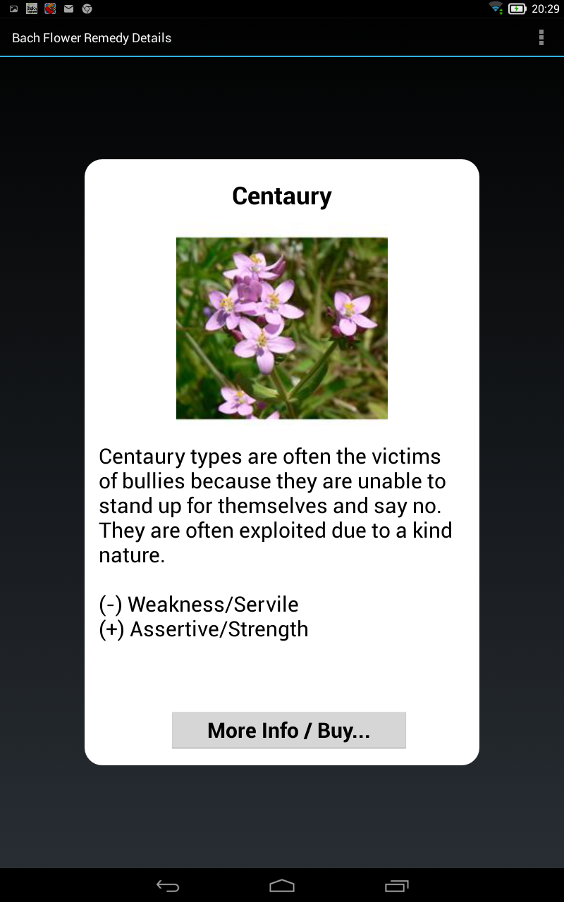 Bach Flower Remedy Browser - App on Amazon Appstore