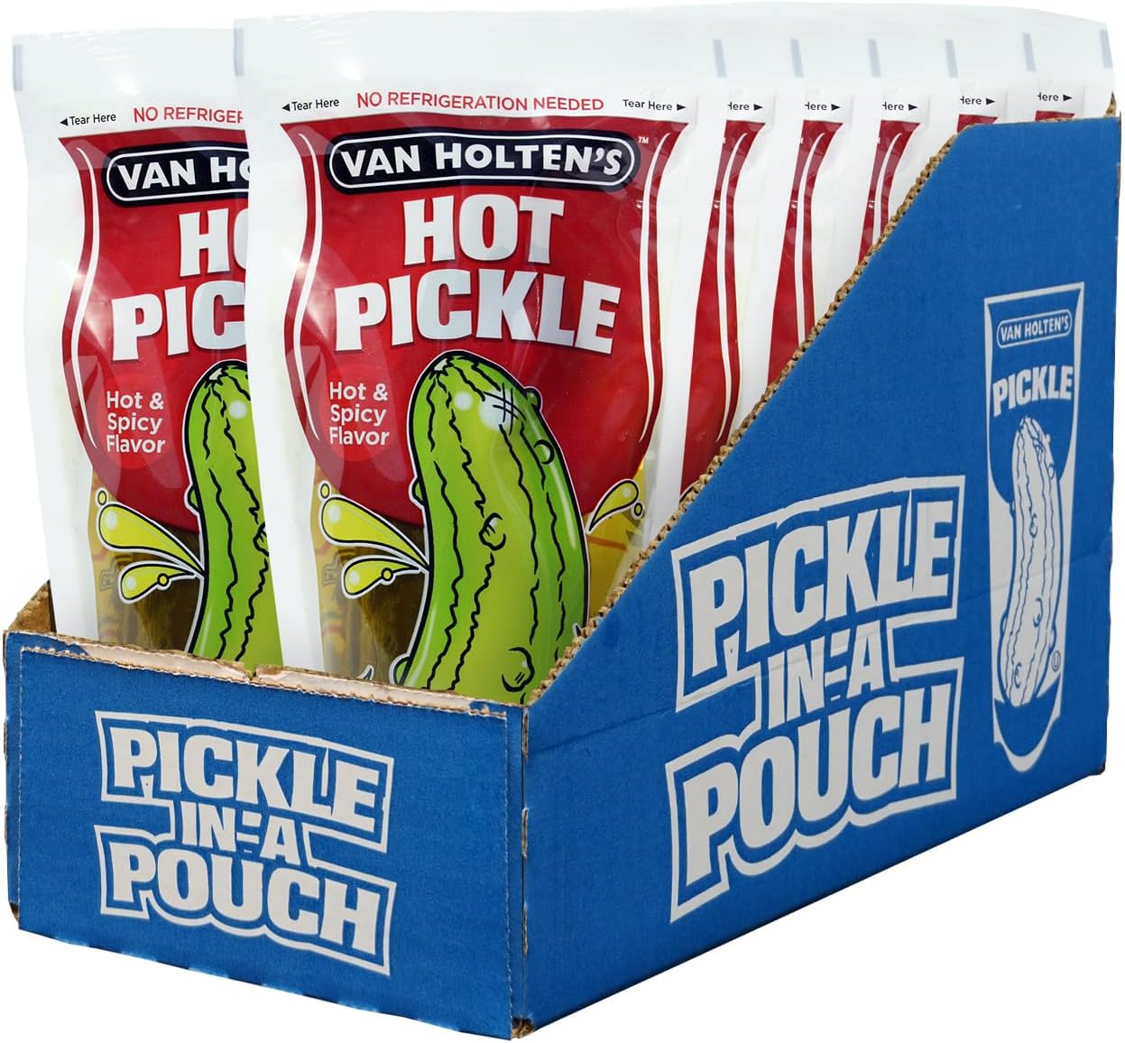 Amazon.com : Harold's - Purdy Hot Crinkle Cut Pickle Slices - Spicy ...