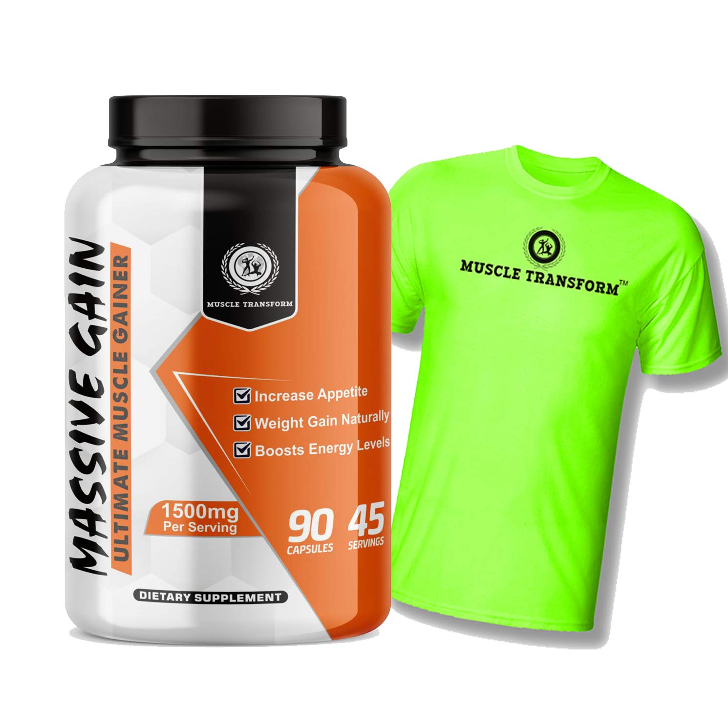 Buy MUSCLE TRANSFORM MASSIVE GAIN ULTIMATE MUSCLE MASS GAINER FORMULA ...