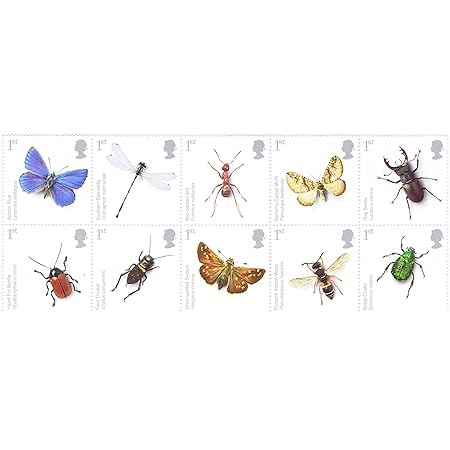Plant Stamps for postage - 10 x 1st Class Royal Mail mint stamps. 2009 ...