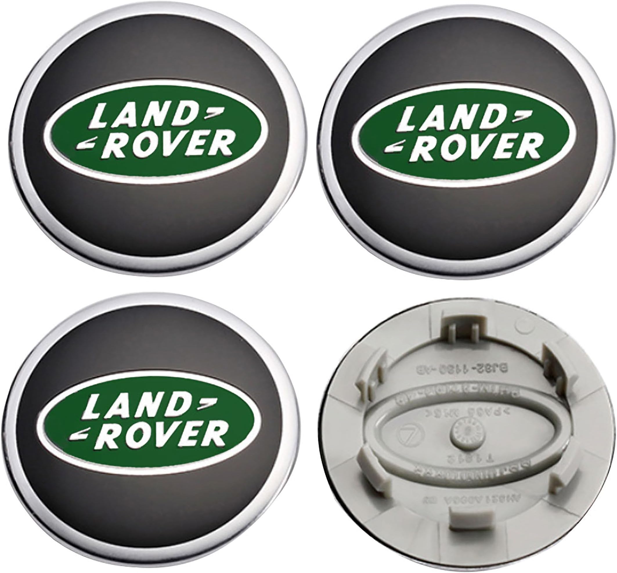 Amazon.com: Replacement for Rover Wheel Center Caps, 63mm Emblem Center ...