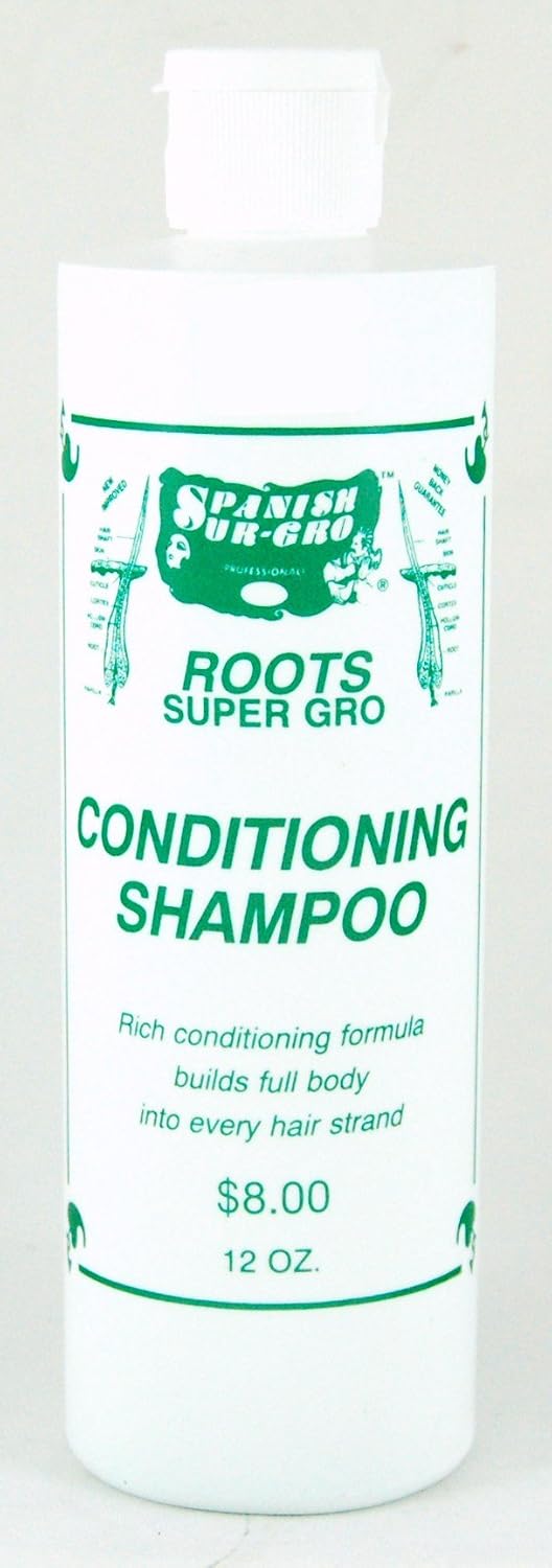 Amazon.com : Spanish Sur-Gro Roots Super Gro Conditioning Shampoo 12 oz ...