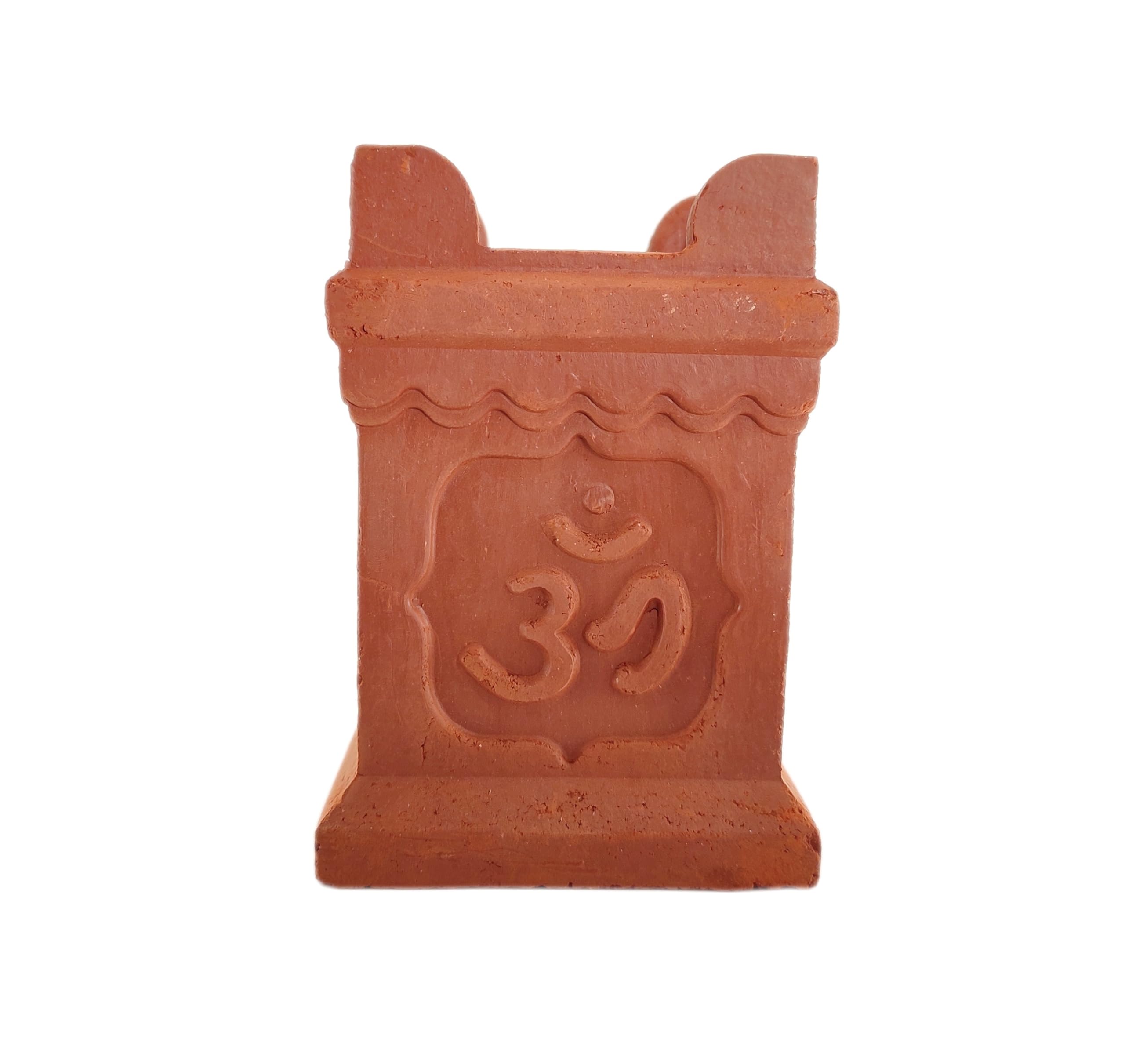 Buy Clay TULSI Shape Deepak – Mitti Basil Diya - Terracotta Diya with ...
