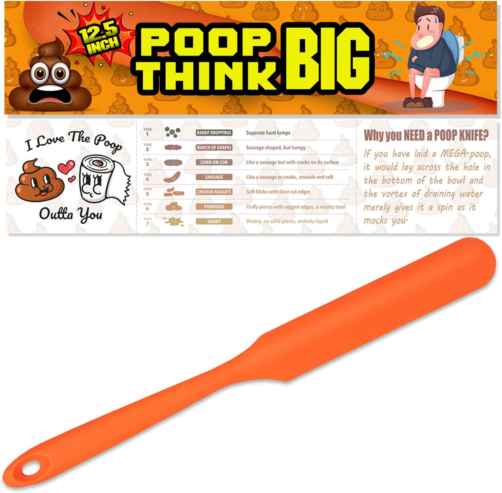 Amazon.com: Artreeiger 2 Pack Poop Knife, Silicone Poop Cutter Knife ...
