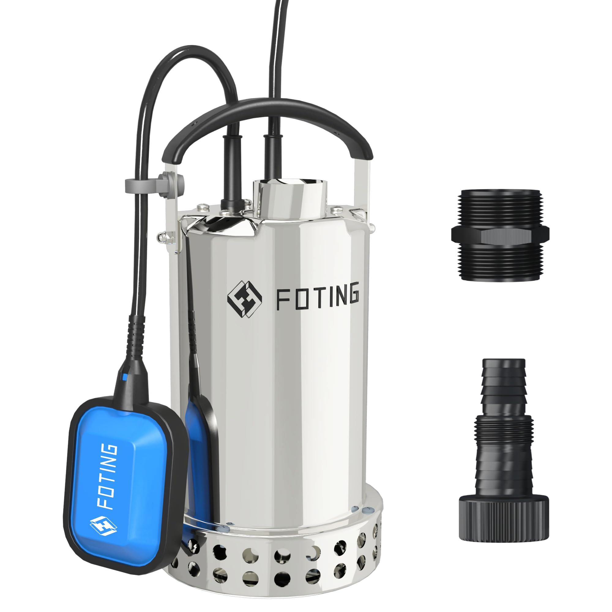 Snapklik.com : FOTING Submersible Water Pump 1 HP 3821GPH Stainless ...
