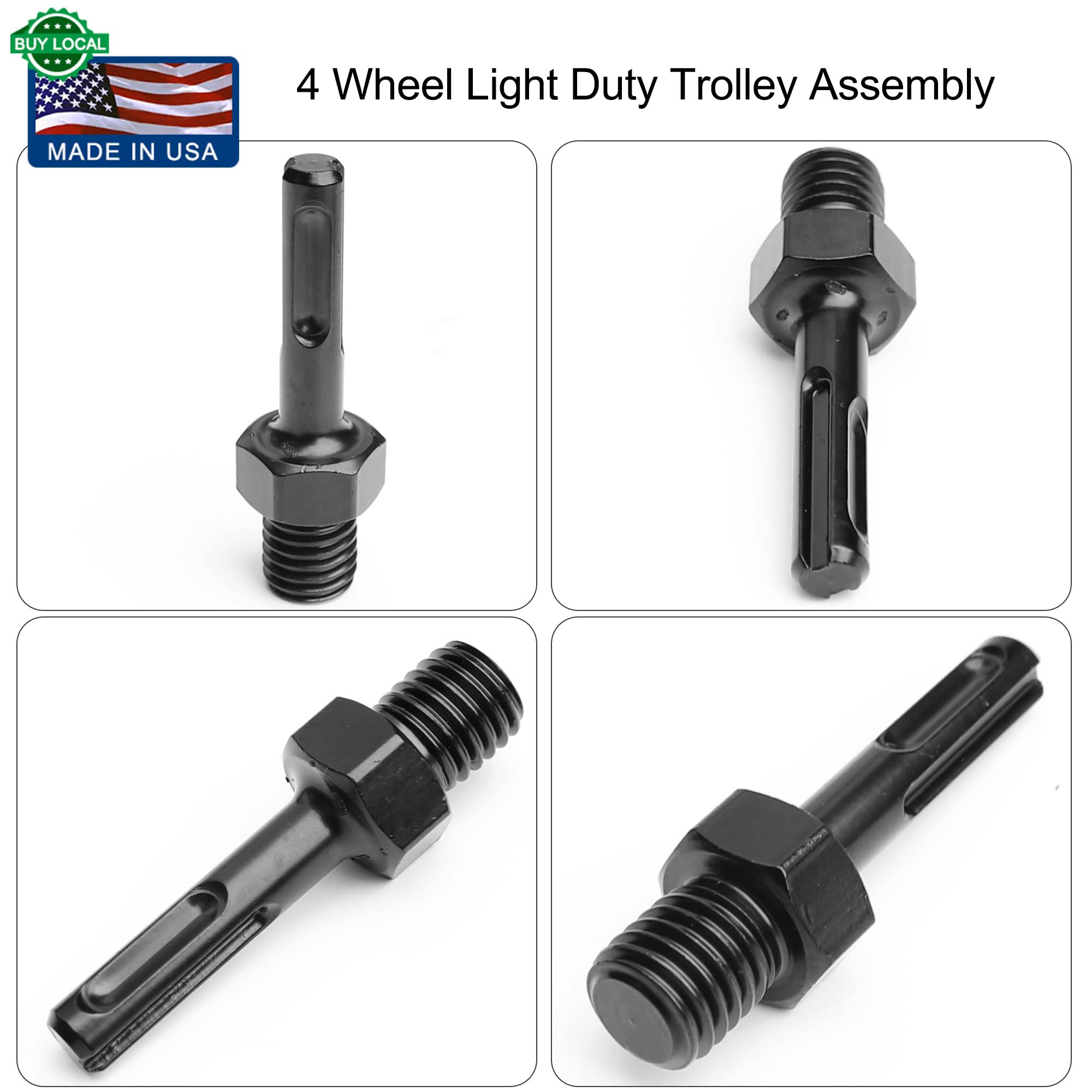 Snapklik.com : Core Drill Bit Adapter 5/8 X11 Thread Male To SDS Plus ...
