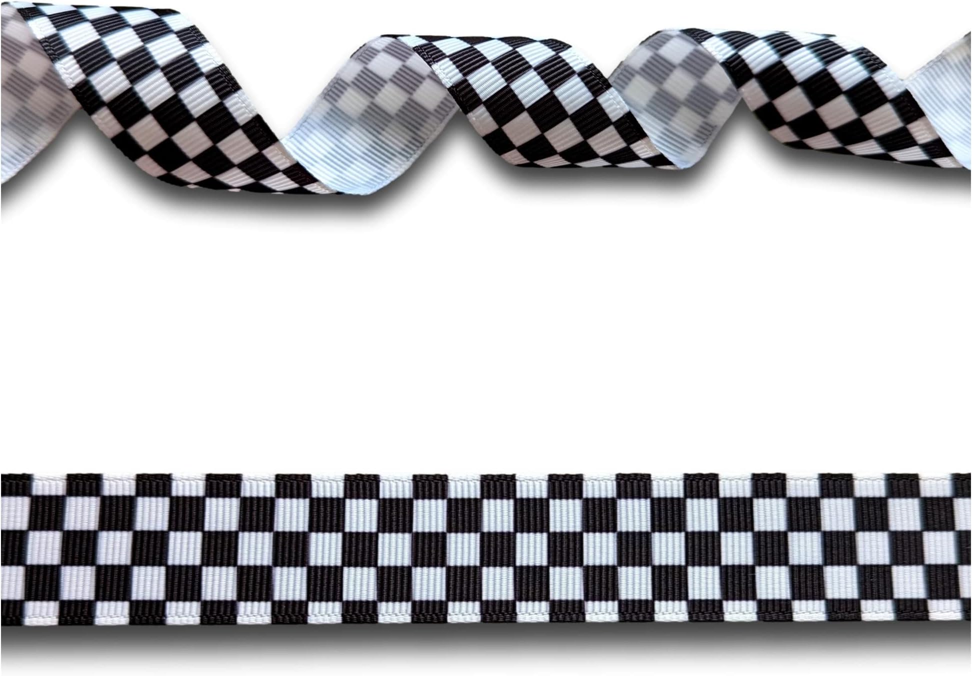 Chequered Flag Racing Police Ribbon 25mmx 3 Metres : Amazon.co.uk: Home ...