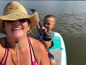 Amazon.com : Vilano Journey Inflatable SUP Stand up Paddle Board Kit ...