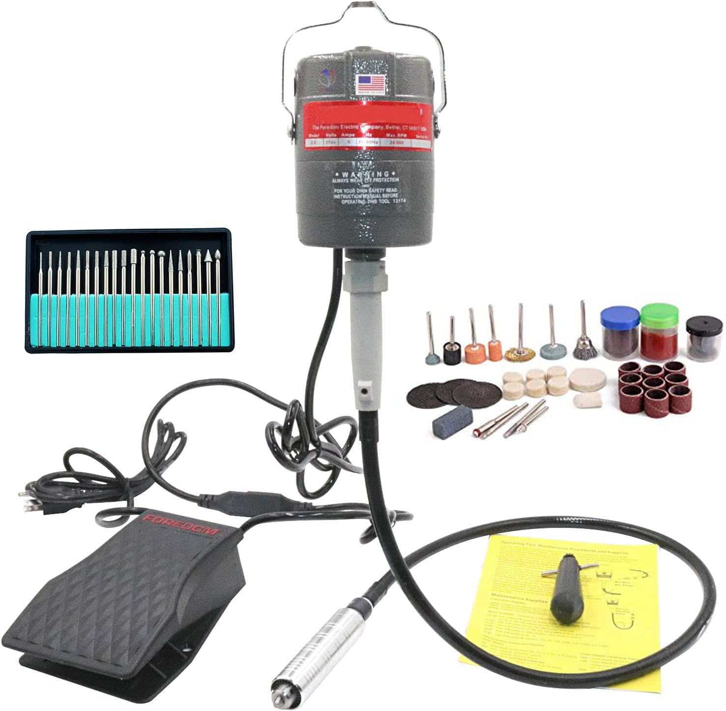 AASONS Micro Air Die Grinder 1/8'' (3mm) Pencil Grinder Pneumatic ...