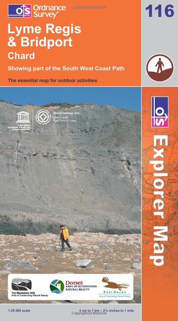 Lyme Regis and Bridport: Sheet 116 (OS Explorer Map) : Ordnance Survey ...