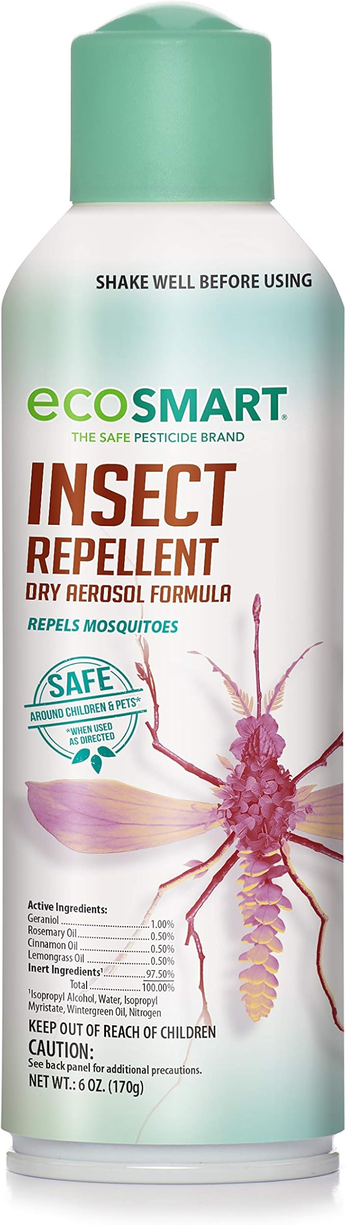 Amazon.com: Ecosmart Organic Insect Repellent, Best Natural Bug Spray ...