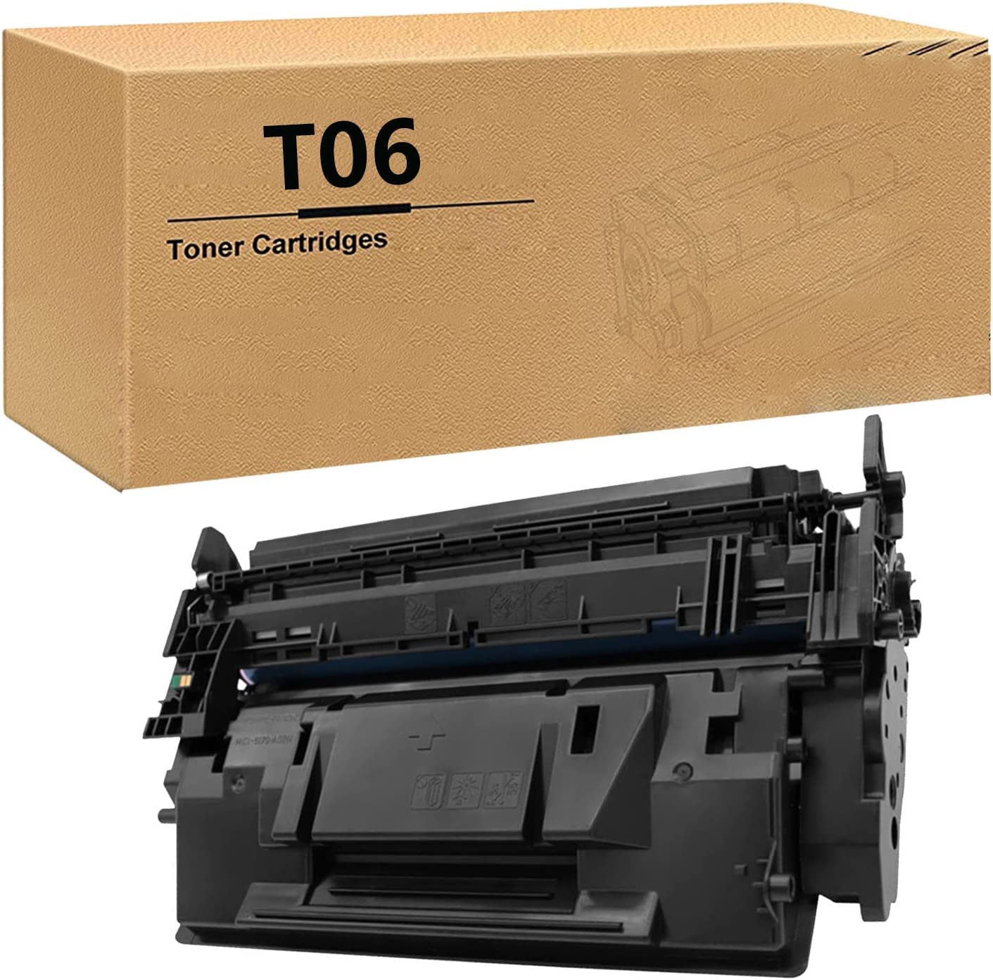 T06 Black Toner Cartridge Compatible for Canon T06 Use with Image ...