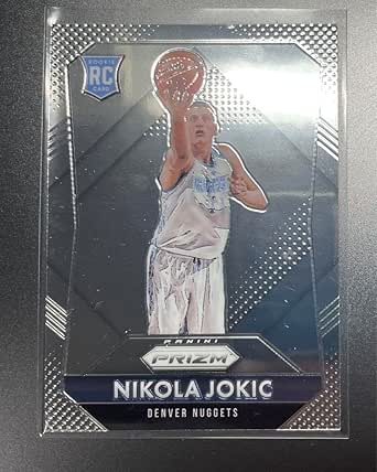 Amazon.co.jp: Nikola Jokic Nikola Jokic Rookie NBA Card : Toys & Games