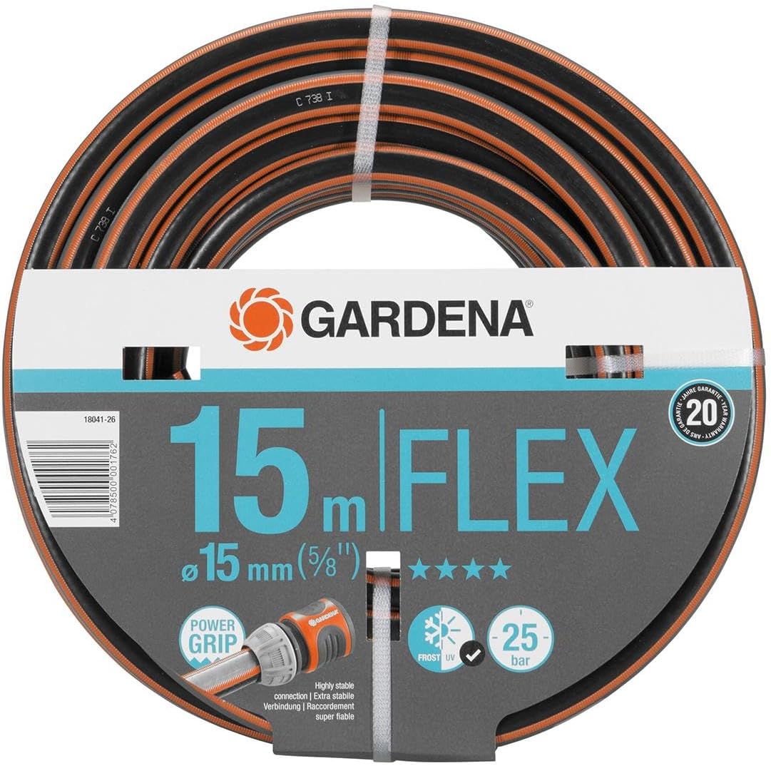 Gardena Tuyau d'arrosage Comfort Flex diamètre 15mm - 50m 18049-26 : Amazon.fr: Jardin