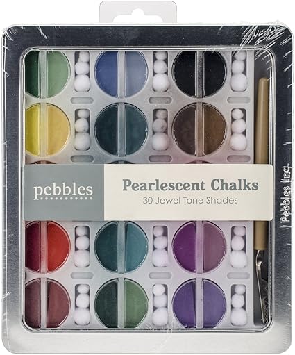 Pebbles I Kan 'dee Chalk Set-Pearlescent Jewel Tones : Amazon.de: Küche ...