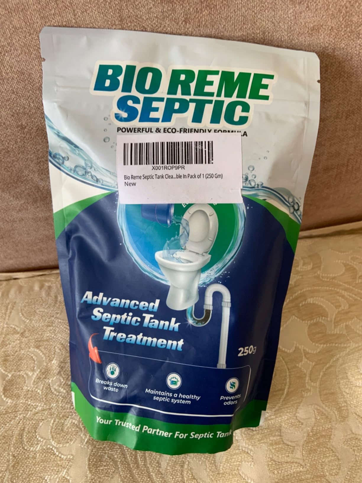 Bio Reme Septic Tank Cleaner Bacteria Reduces Sludge Build-Up Odour ...