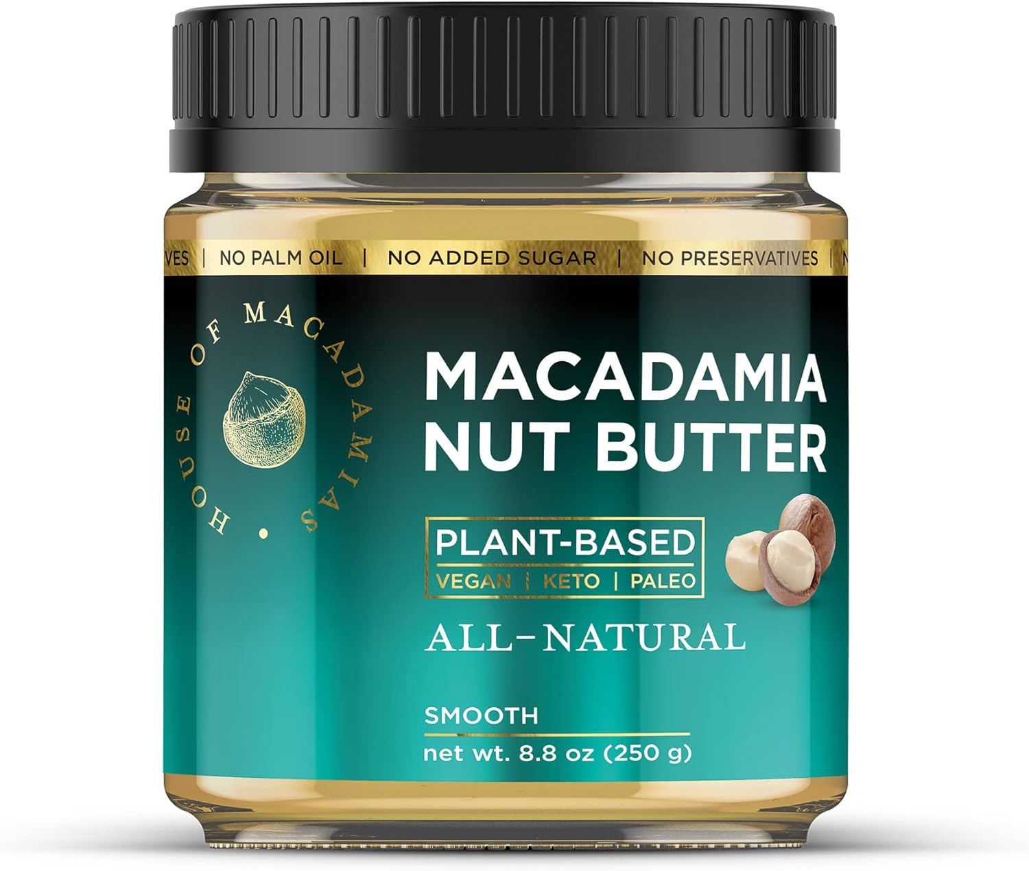 House of Macadamias Plant-Based Creamy Macadamia Nut Butter -All ...