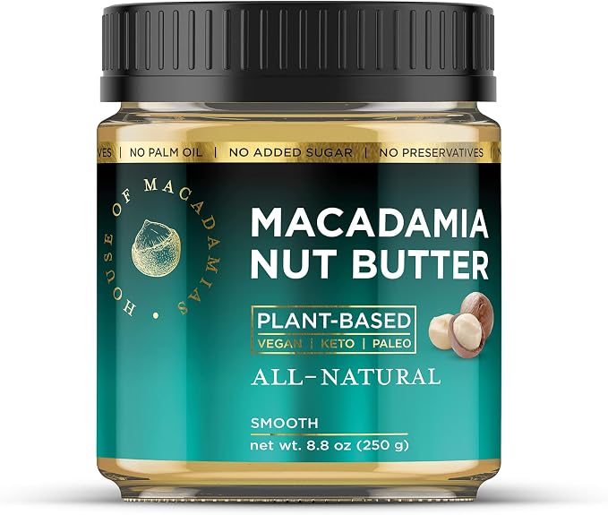 House of Macadamias Plant-Based Creamy Macadamia Nut Butter -All ...