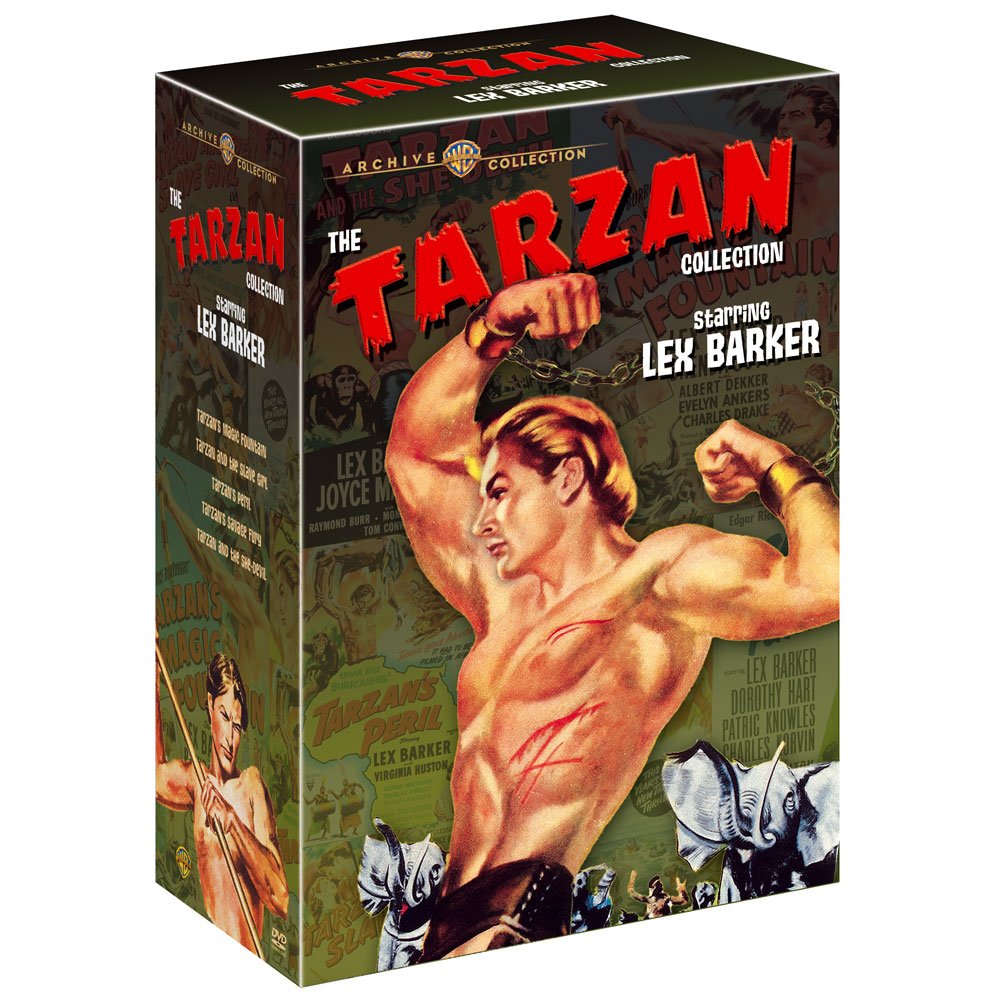 The Tarzan Collection Starring Lex Barker Tarzans Magic Fountain Tarzan ...
