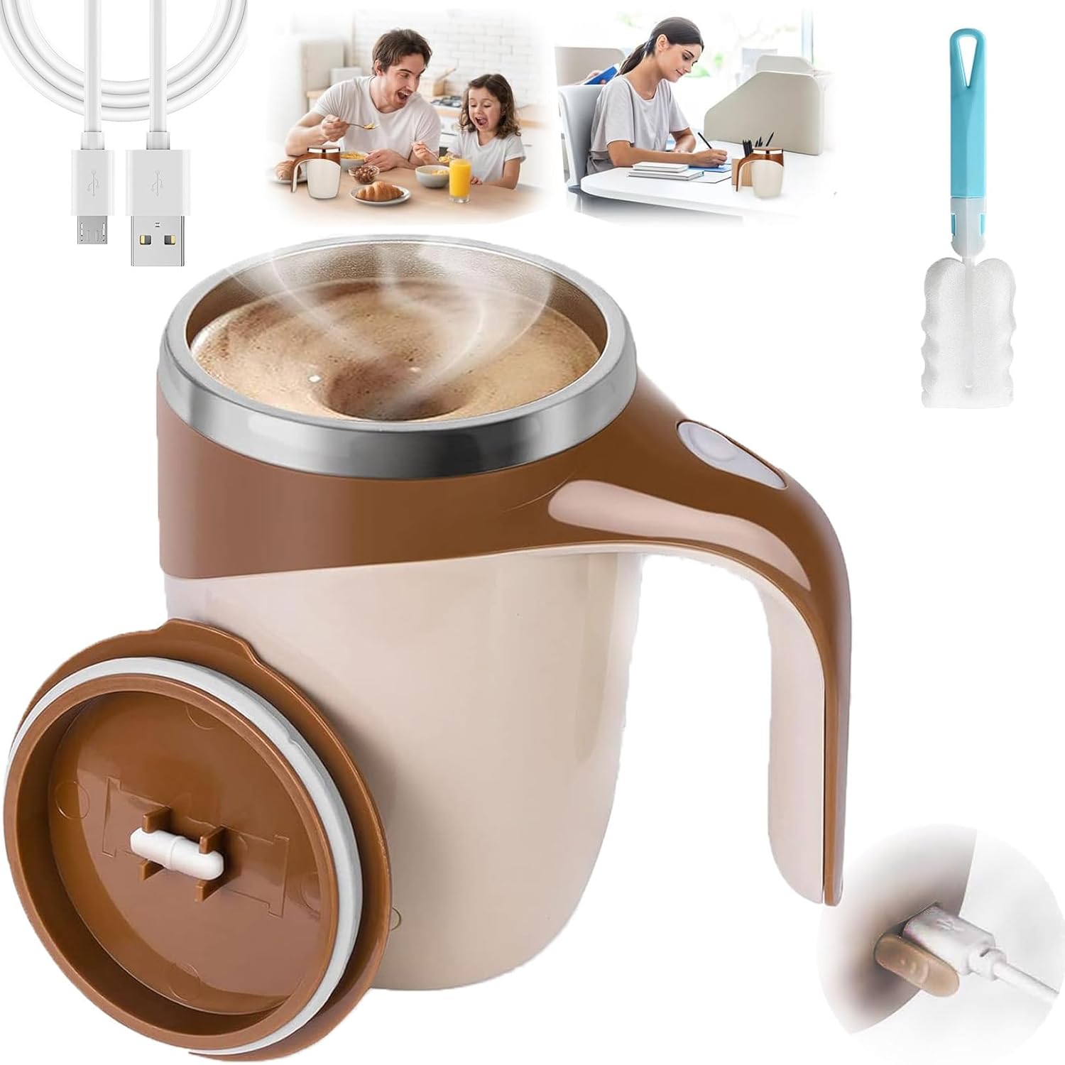 Amazon.com: Automatic Magnetic Stirring Coffee Mug, 2026 New Drinking ...