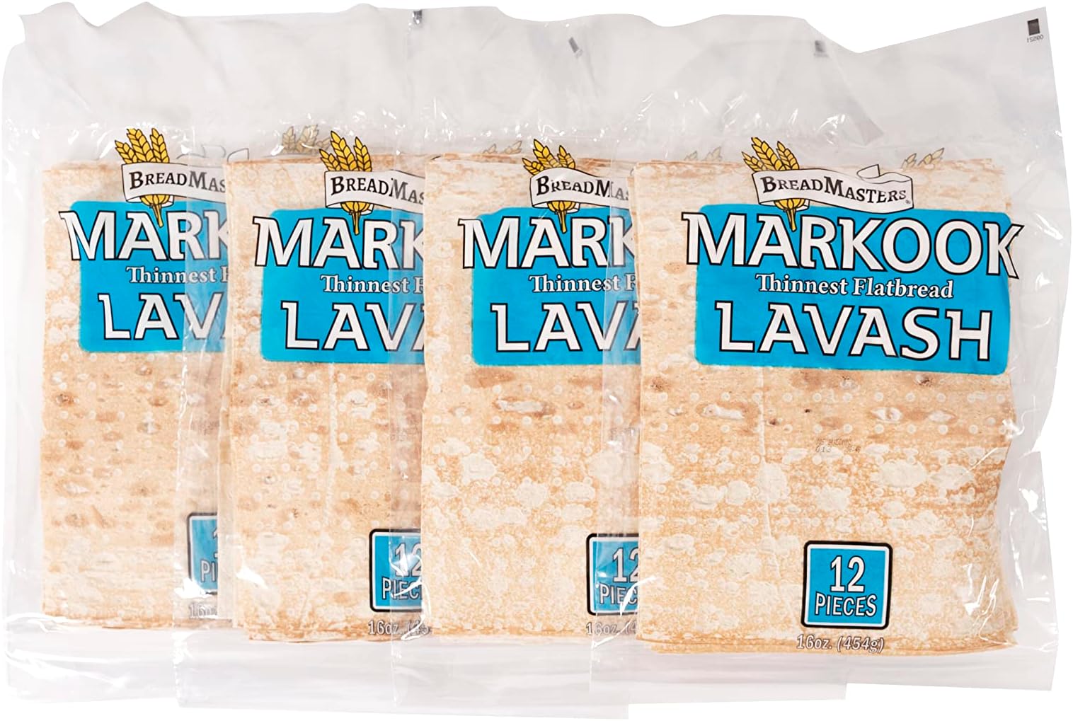 Amazon.com: Joseph's Bakery Lavash Bread, Flax Oat Bran & Whole Wheat ...