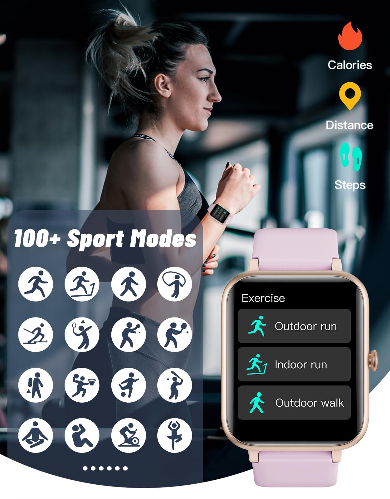 Snapklik.com : GRV Smart Watch For iOS And Android Phones (Answer/Make ...