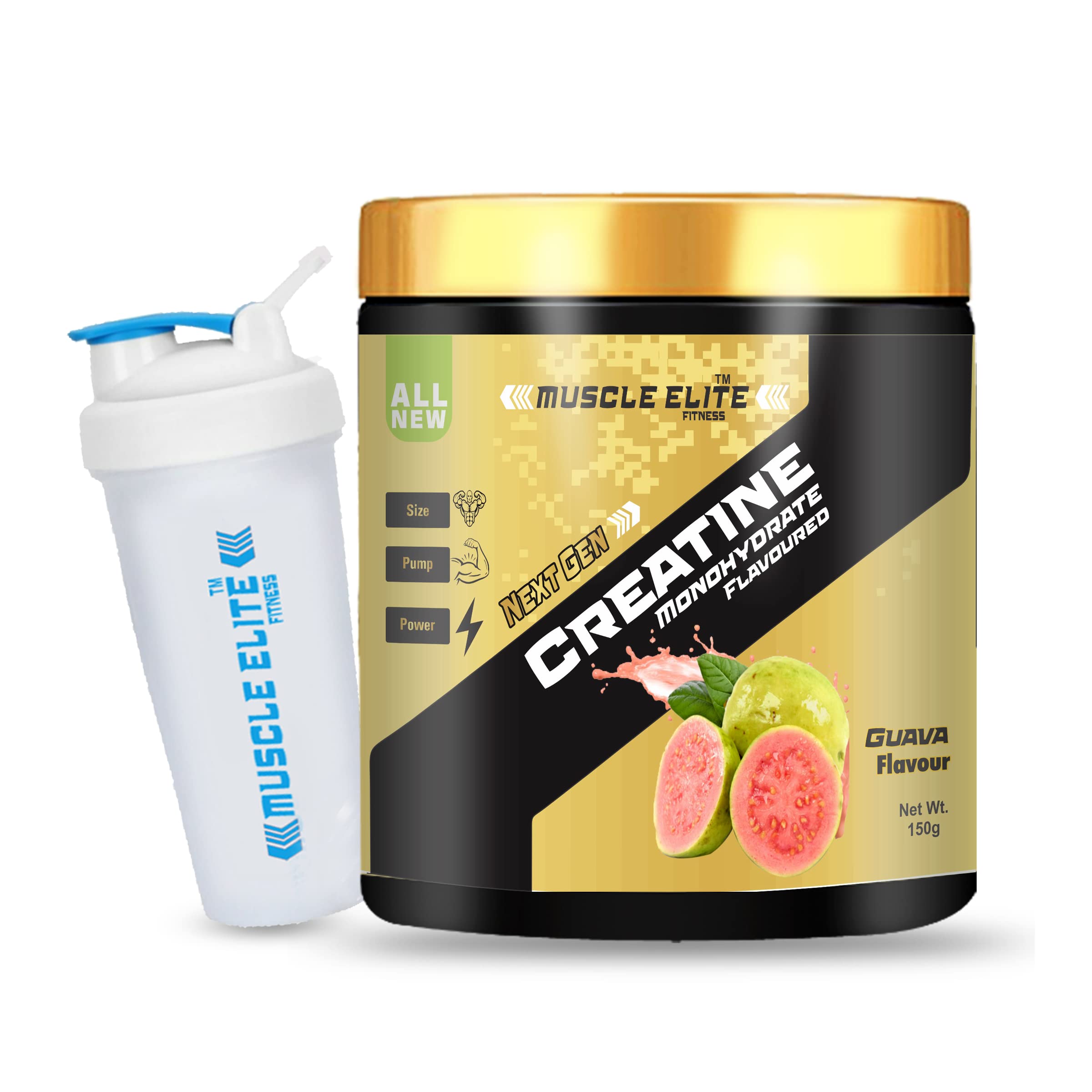 Muscle Elite Fitness Creatine Monohydrate Powder | Supplement For Lean ...