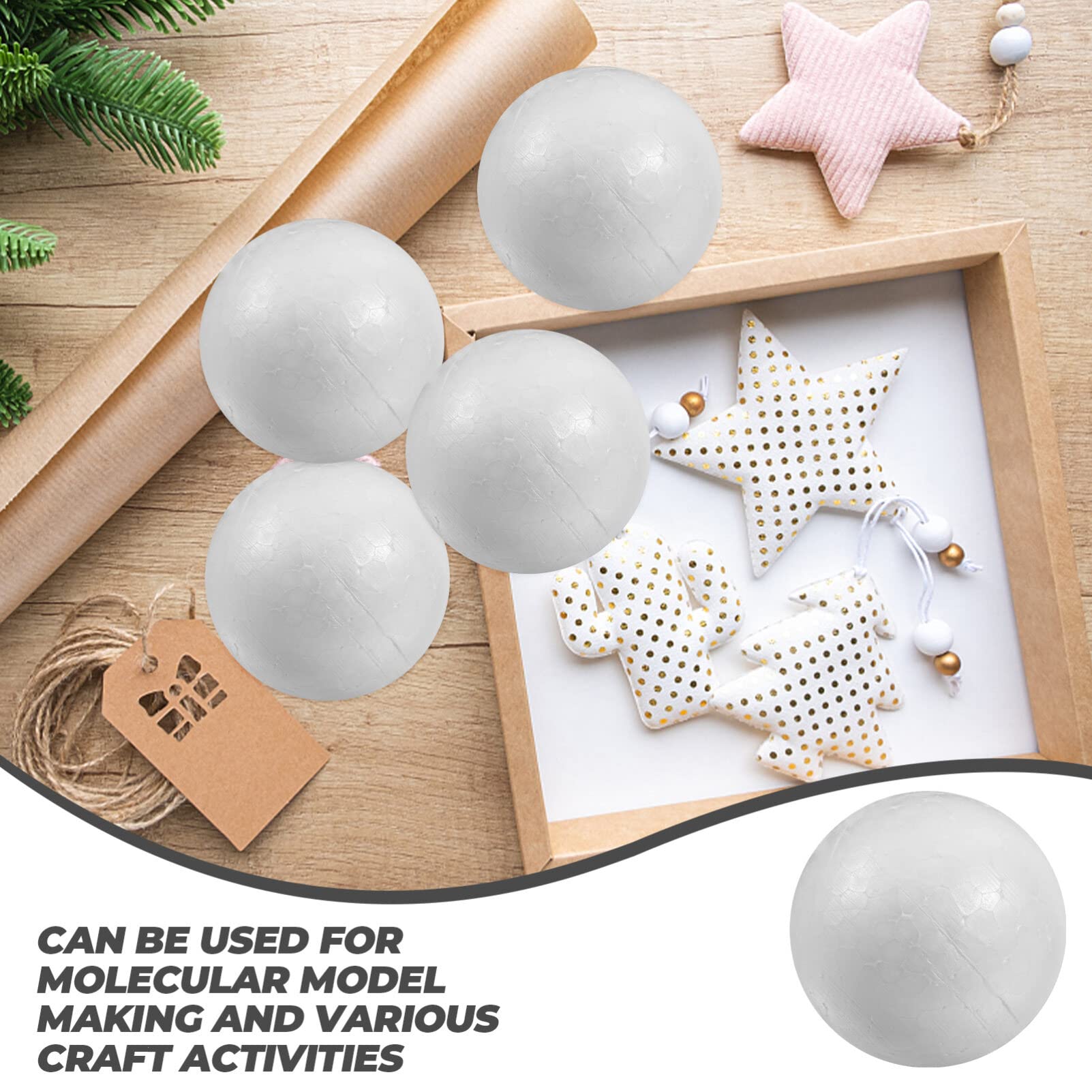 Foam Balls Smoothfoam 12-Pack Balls Crafts Foam For Modeling, 2-Inch ...